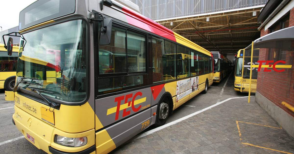 Plus de la moitié des bus TEC circule à Charleroi | Belgique | 7sur7.be