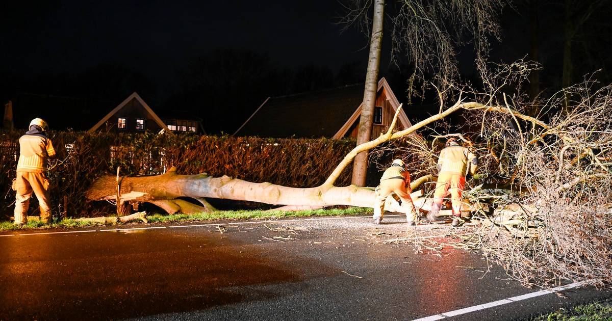 Storm Louis richt ook in Twente en Achterhoek schade aan | Enschede ...