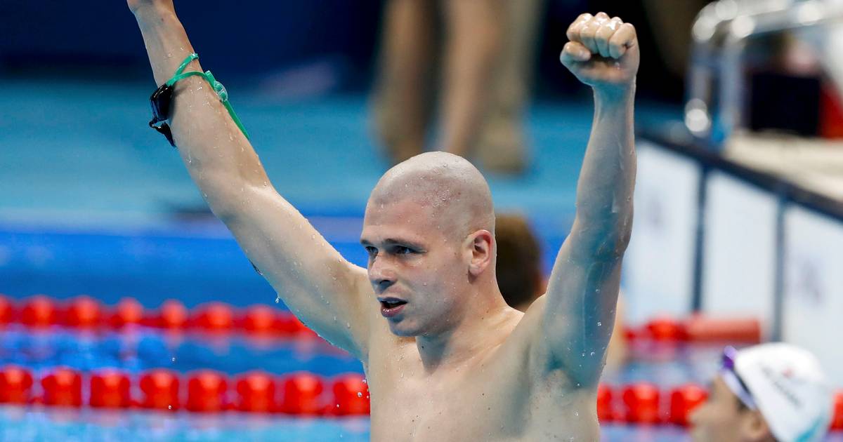 Derde gouden medaille voor zwemmer Marc Evers | Andere sporten | AD.nl