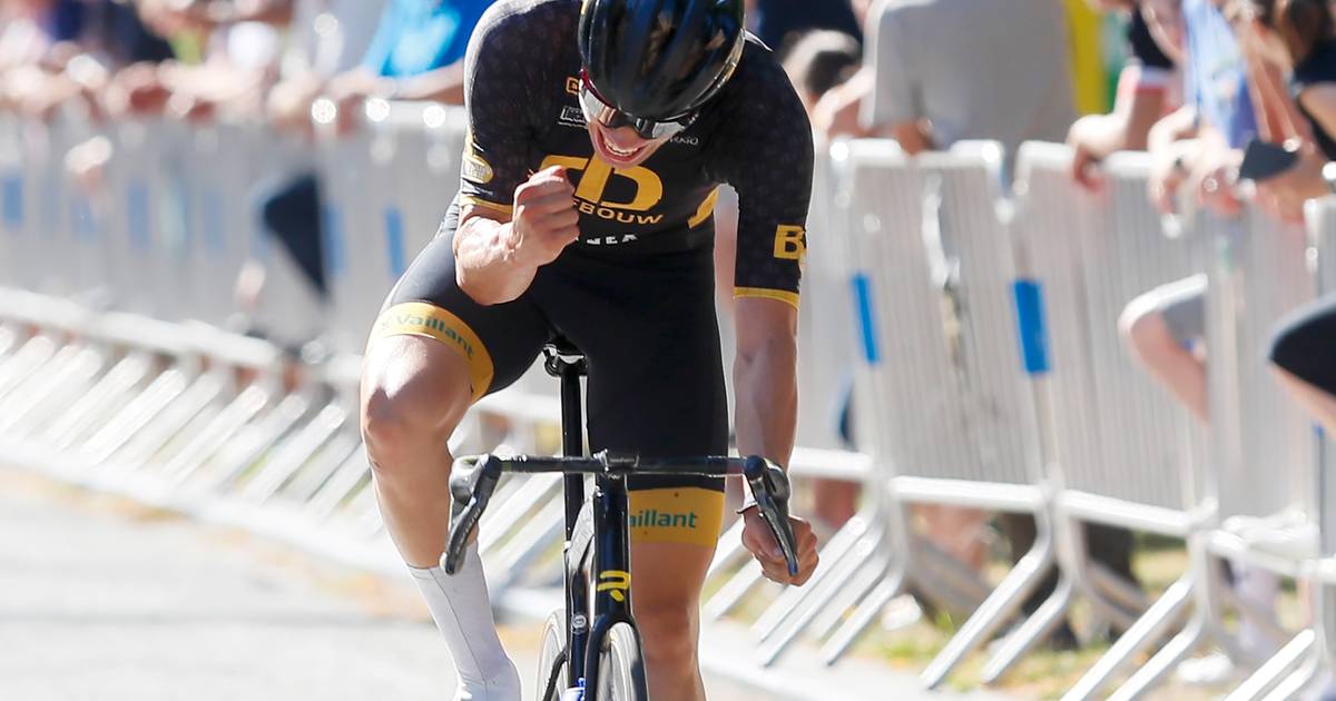 Ex-korfballer Wouter Engels boekt dertien maanden na wielerdebuut ...