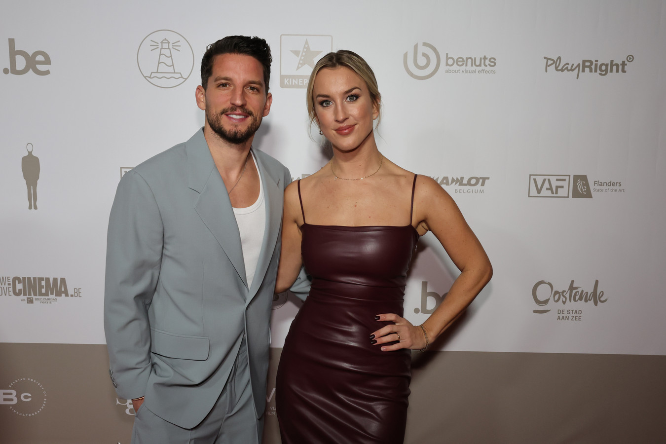 IN BEELD. Date night voor Kat Kerkhofs en Dries Mertens, en de ...