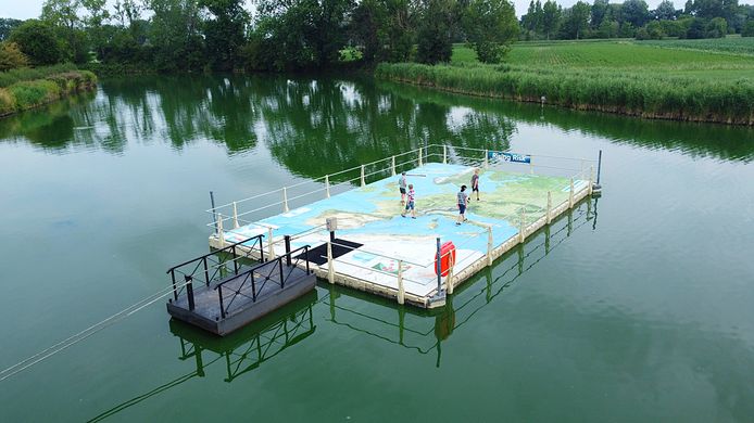 GeoFort opent nieuw eiland over stijgende zeespiegel: ‘Een soort wake ...