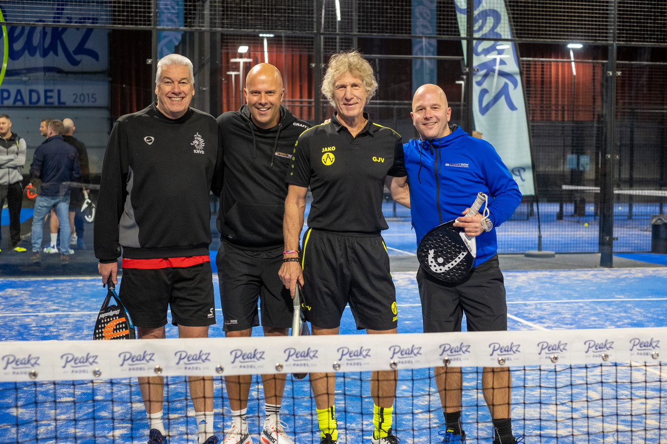 Volop ex-profvoetballers op padelbanen in Zwolle: ‘Dit is een ...