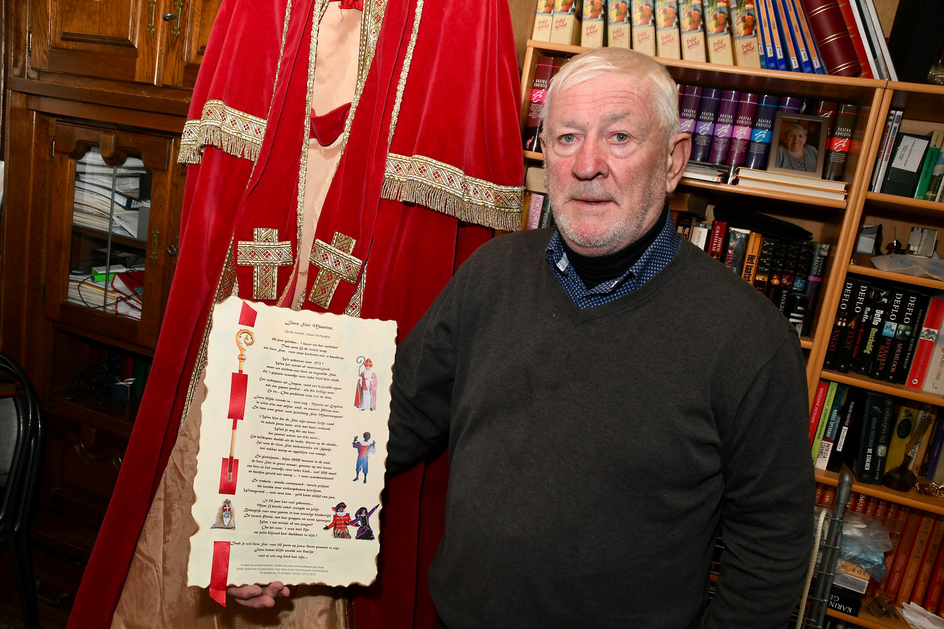 Johan (68) trok 50 jaar als Sinterklaas de hort op: “Mijn eigen dochter ...