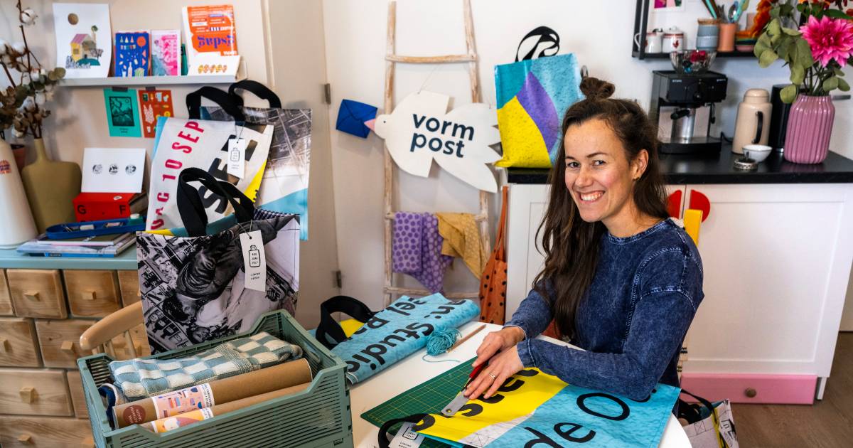 Tessa (35) maakt unieke tassen van reclamedoeken: ‘Winkel en ...