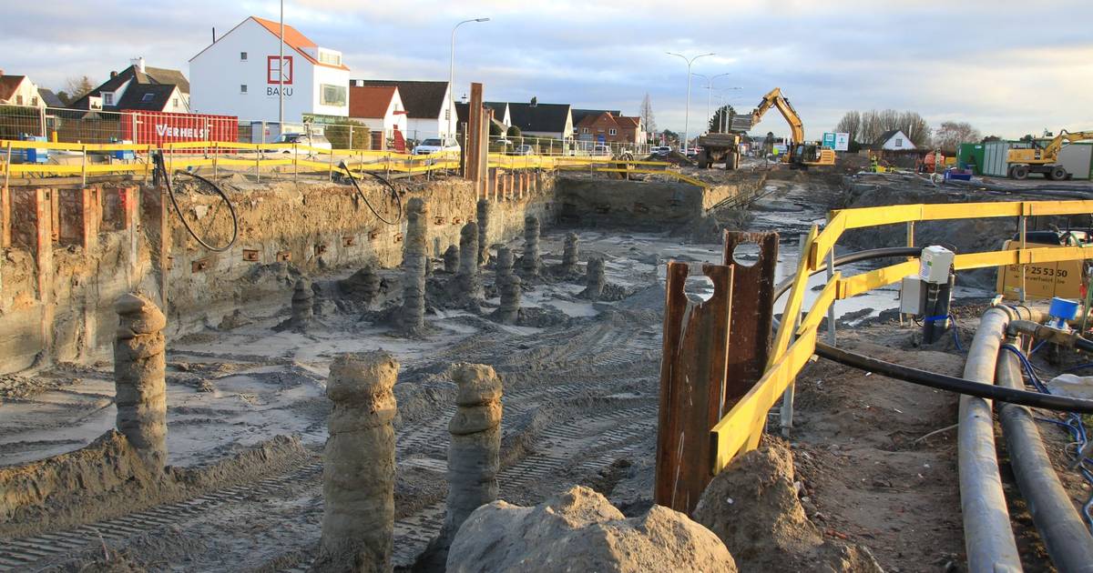 Waar nu gigantische bouwput langs Natiënlaan ligt, kan je later ...