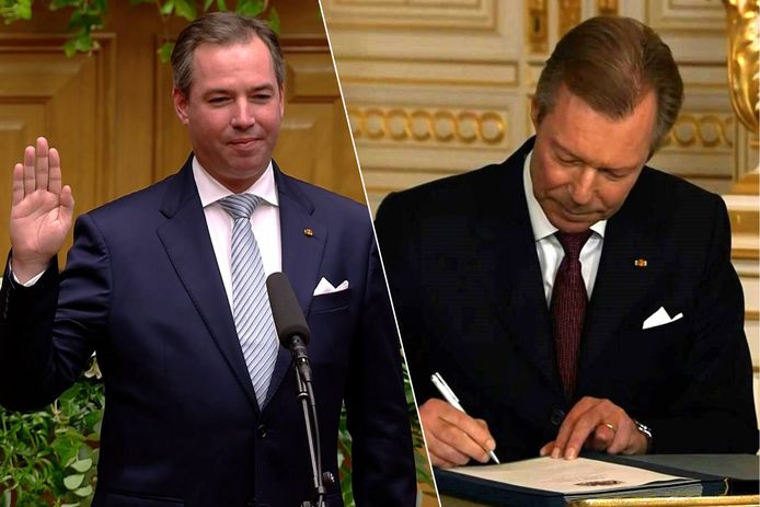 KIJK. Groothertog Henri van Luxemburg geeft officieel zijn taken door ...