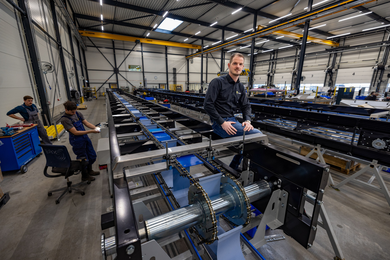 Met nieuwe, veel grotere hal laat uienexpert dreun van faillissement ...