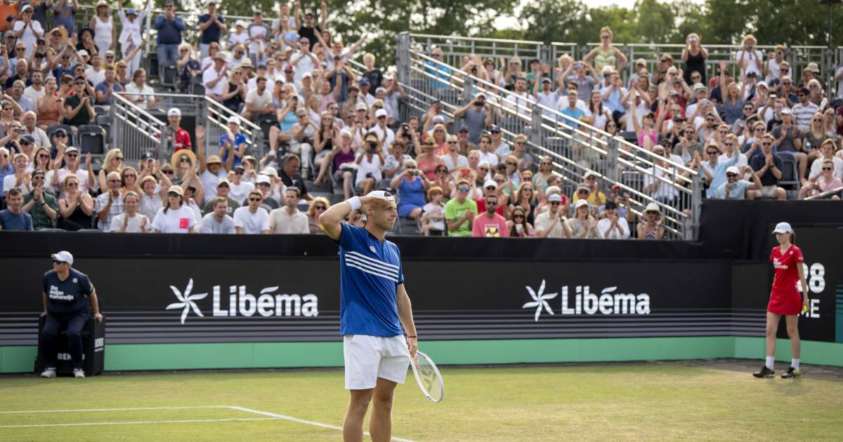 Sterke Tallon Griekspoor zet zegereeks in Rosmalen voort en bereikt finale Libéma Open ...
