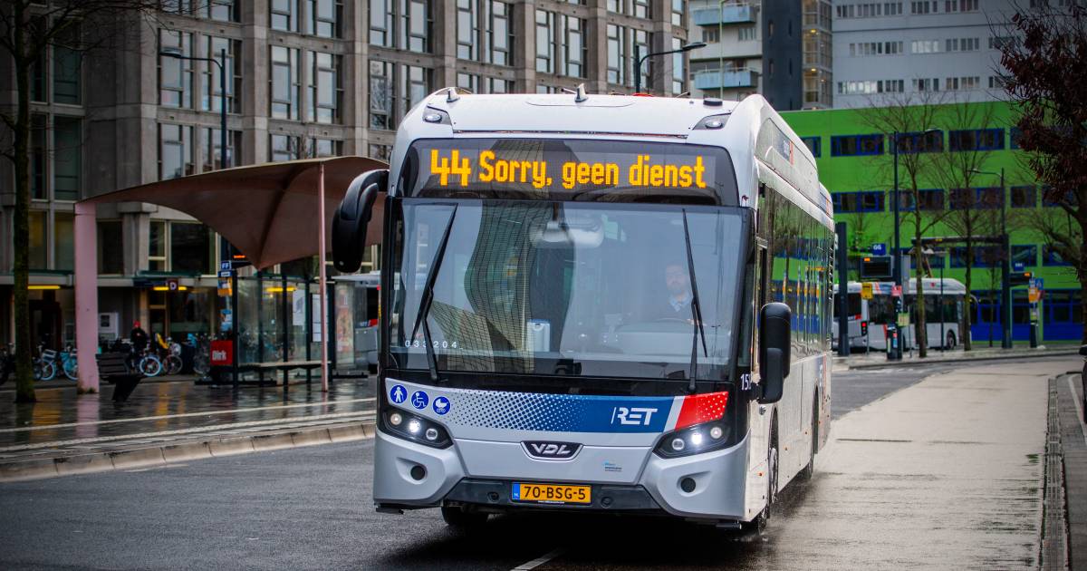 Opnieuw staking RET: ‘Ongeveer 30 procent van de ritten valt uit ...