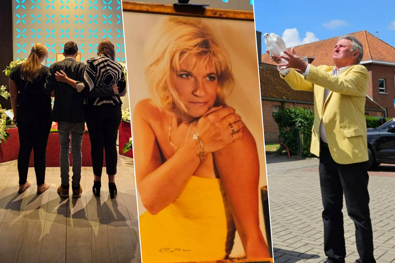 Zoon neemt emotioneel afscheid van gewezen nieuwsanker Ingrid De Putter ...