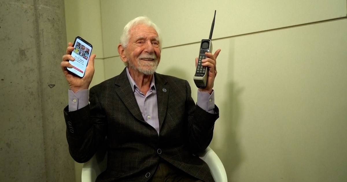 Uitvinder mobiele telefoon, nu 94 jaar, maakt zich zorgen om zijn eigen ...