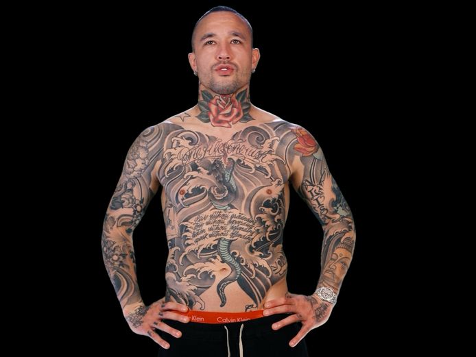 Deze enorme tattoo liet Radja Nainggolan zetten als eerbetoon aan zijn ...