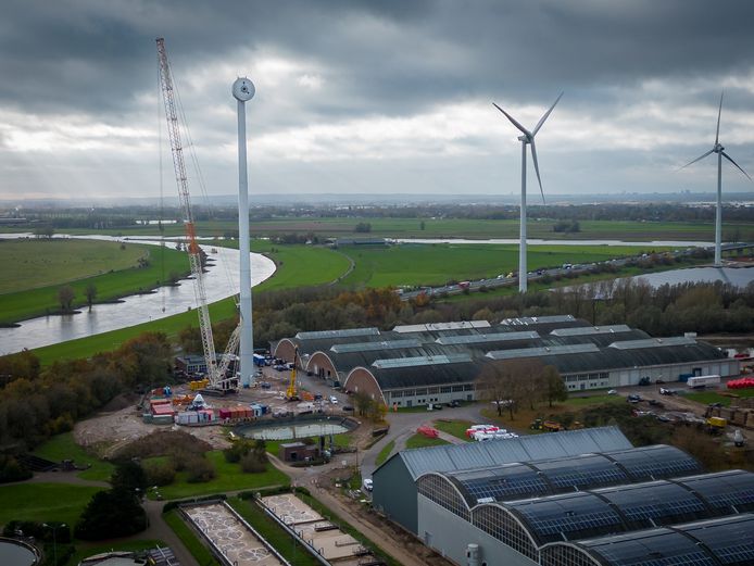 Het waait te hard: vierde Arnhemse windturbine langs Pleijroute moet nog even wachten op de ...