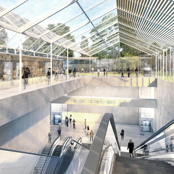 MIVB presenteert toekomstige stations van nieuwe metrolijn 3 | Brussel ...