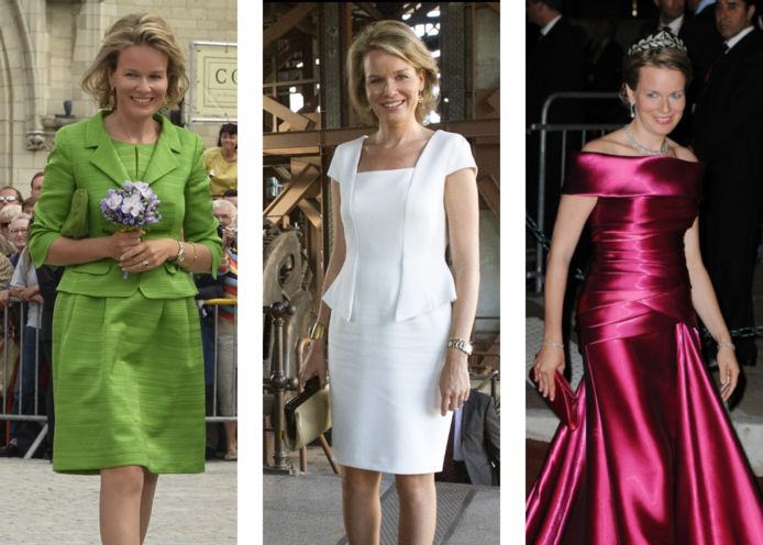 KIJK. dit is de kleerkast van koningin Mathilde. “Haar goedkoopste jurk ...