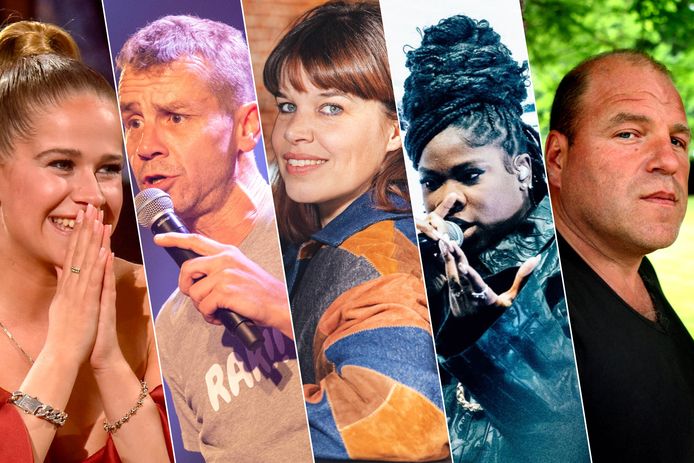 Organisator Adriaen Brouwer Bierfeesten heeft affiche voor hoofdpodium ...