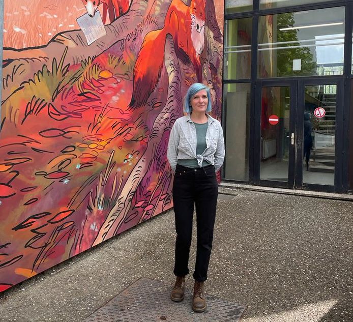 Stripmuur nummer 71 voorgesteld in Brussel: “Ontworpen met de kinderen van de school” | Brussel ...