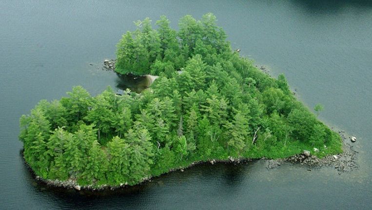 Hartvormig eiland te koop voor een prikje | De Morgen