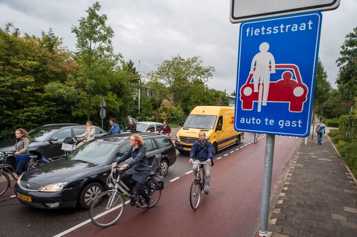 In Utrecht, ‘de beste fietsstad ter wereld’, gebruikt 51 procent de ...