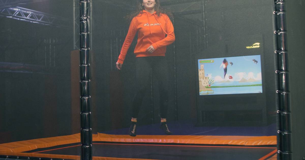 Hier bestuur je videogames met een trampoline: SuperJump gaat digitaal ...