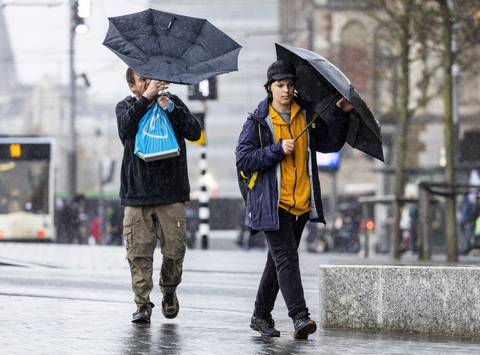 WEERBERICHT. Veel regen en rukwinden: KMI waarschuwt voor felle wind ...