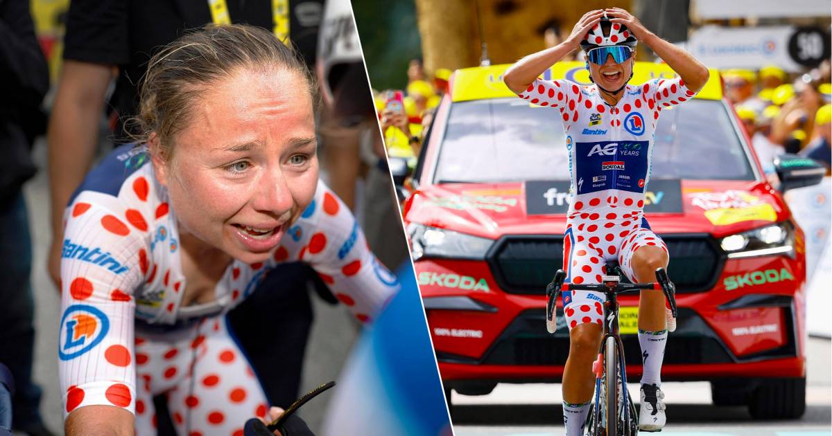 “Ik denk dat ik droom”: emotionele Justine Ghekiere rondt knappe solo ...