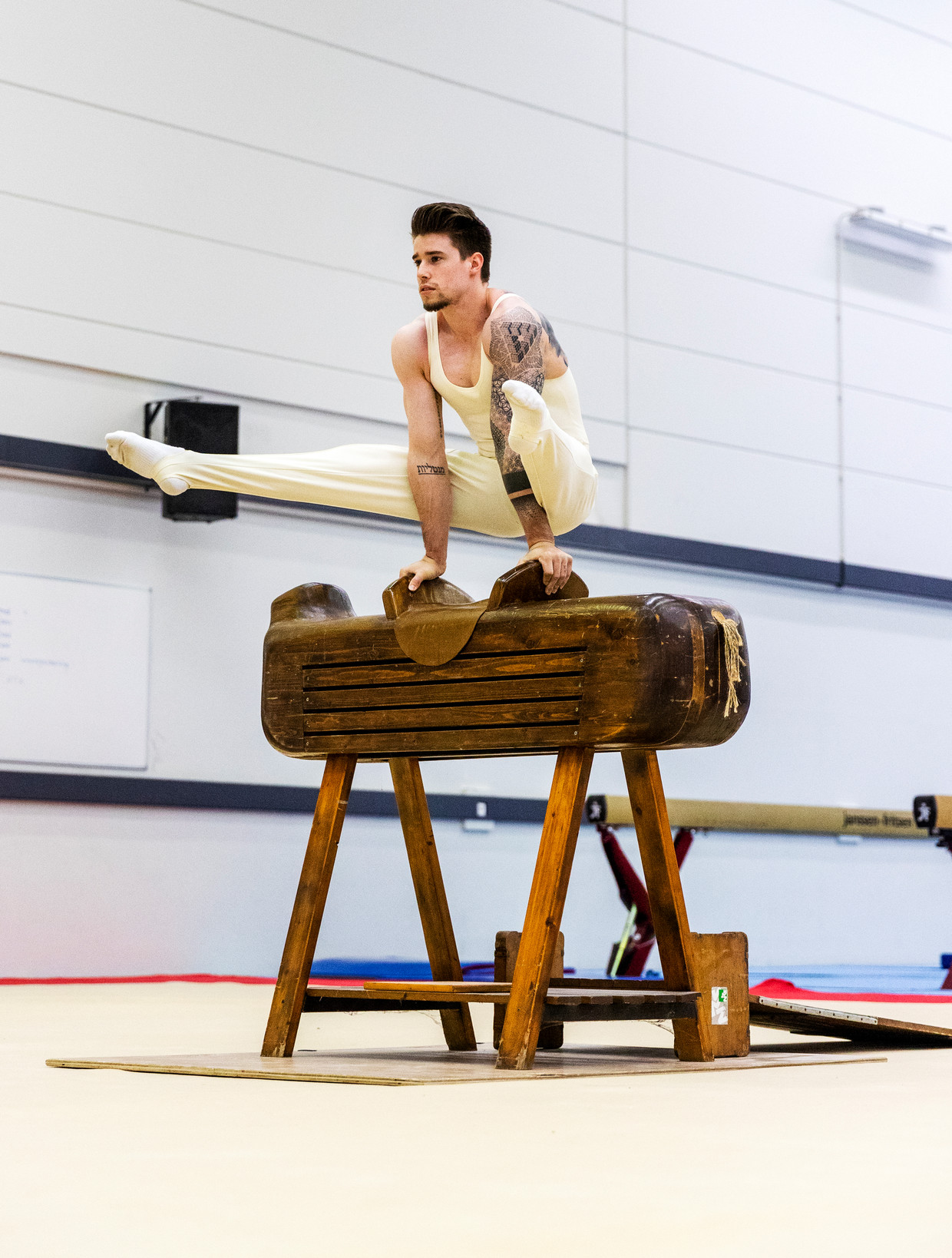 Van paard met staartje tot toestel met mega-veer: zo verandert de turnsport