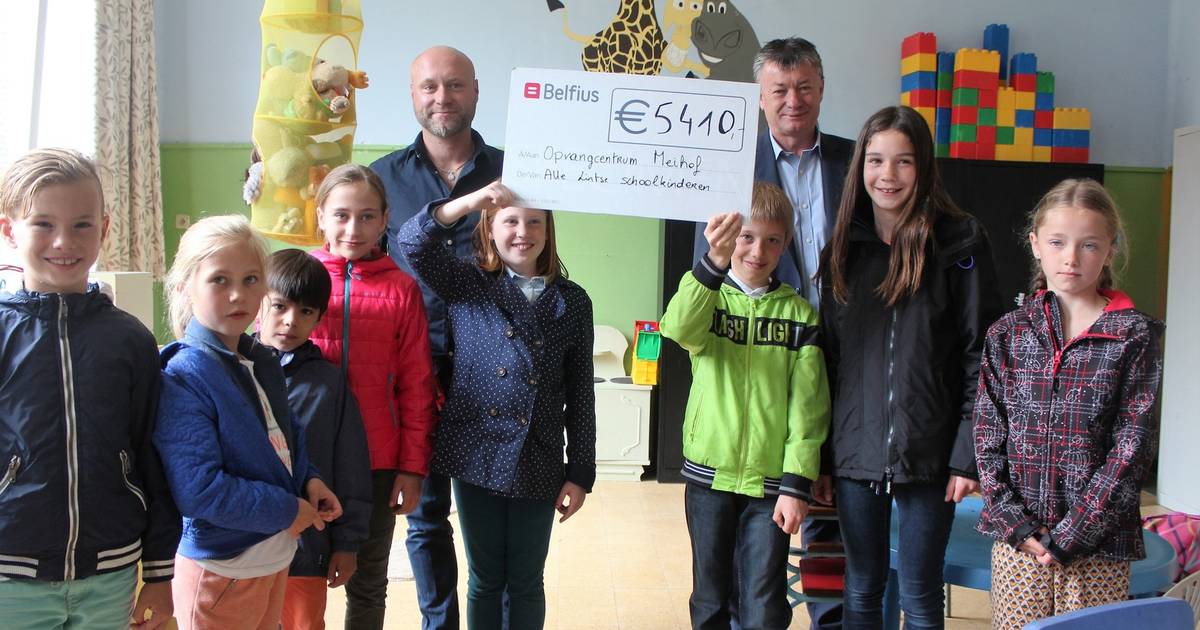 Leerlingen steunen asielcentrum Meihof | Lint | hln.be