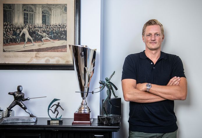 Na 33 jaar schermen is het even schakelen voor doorzetter Bas Verwijlen ...