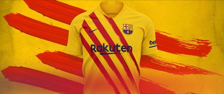 FC Barcelona stelt nieuwe truitjes met politiek symbool voor: ‘Onze ...