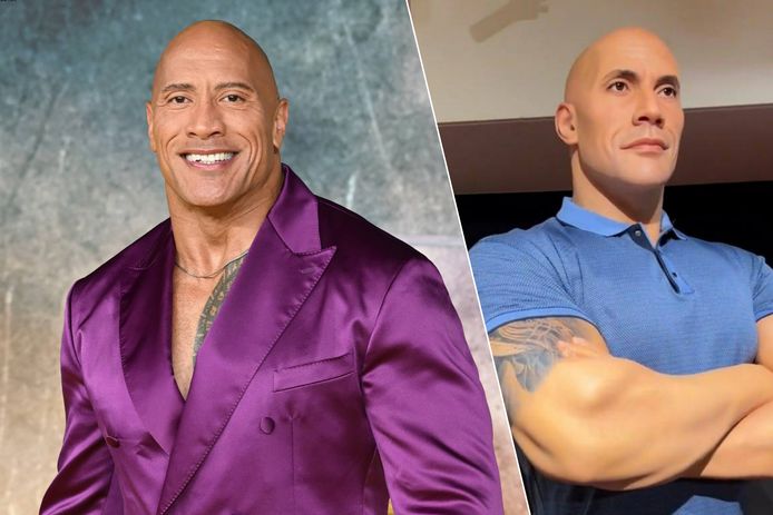 Dwayne ‘The Rock’ Johnson ontevreden met wassen beeld in Parijs: “Ik ...