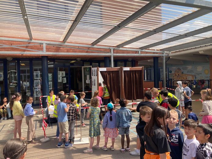 Kinderen OLVP Watermolendreef houden eigen verkiezingen: “Stemmen op ...
