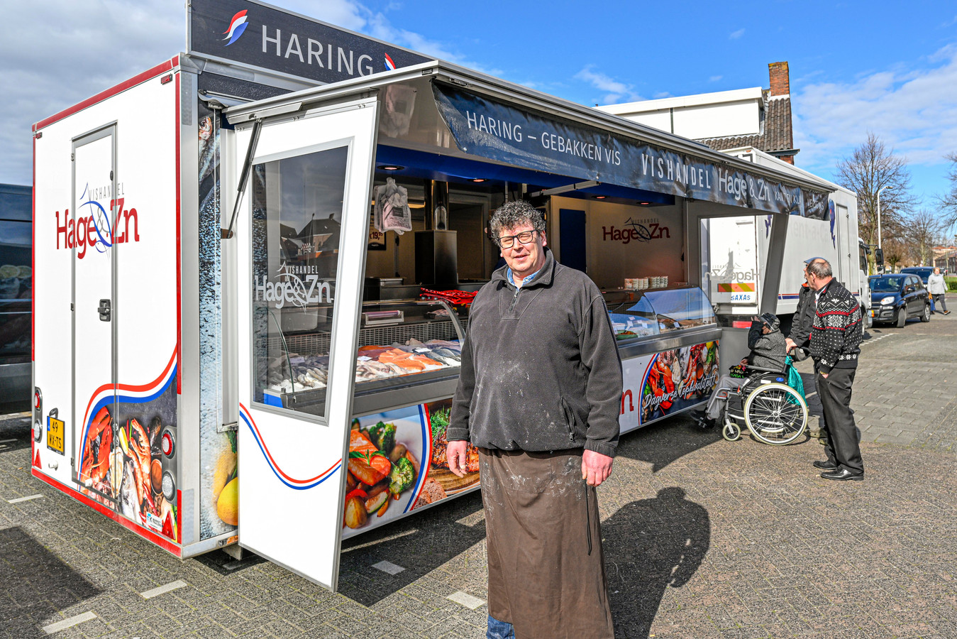 De panty's zijn weg, op de markt is het vooral verse handel | Foto | AD.nl