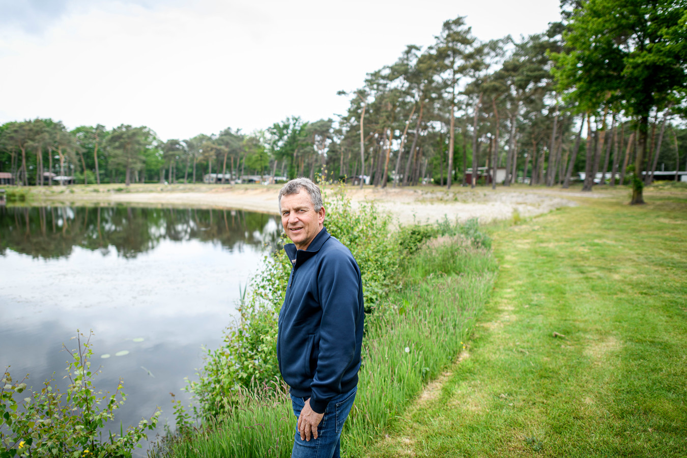 Camping Bergvennen Lattrop bijna leeg; in voorjaar eerste modelhuizen ...