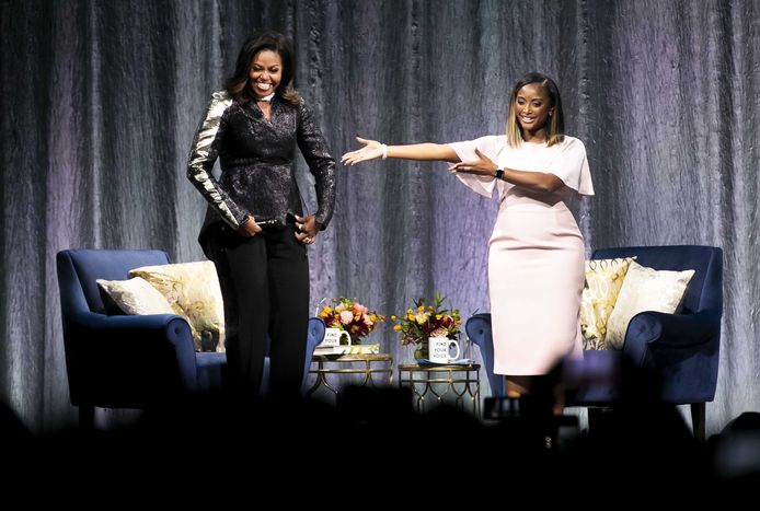 Michelle Obama windt Ziggo Dome om haar vinger | Show | AD.nl