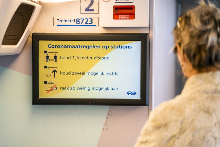 NS-app helpt treinreiziger de drukte te vermijden | Trouw