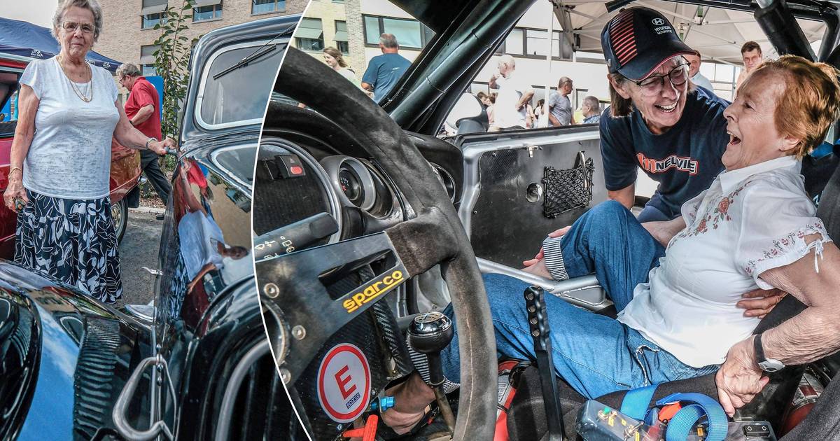Rallypiloten en eigenaars van oldtimers bezorgen oudjes een onvergetelijke namiddag: “Meteen een ...