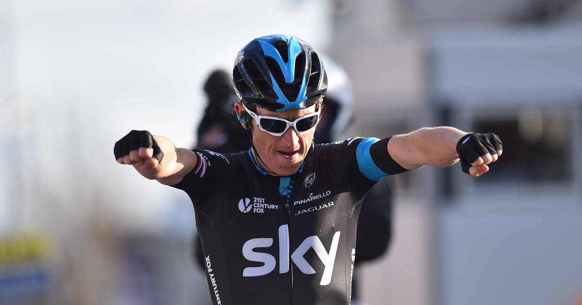 Geraint Thomas wint in Harelbeke na heus slagveld onderweg | Wielrennen ...