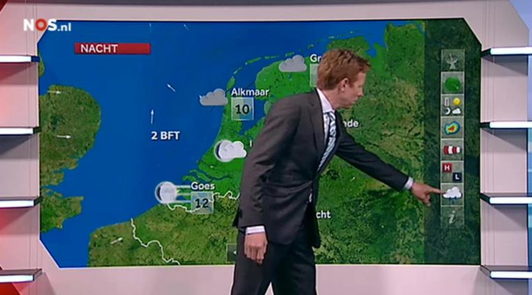 Machiavelliprijs 2021 voor NOS-weerman Gerrit Hiemstra: ‘Hij legt uit, licht toe en spreekt tegen’