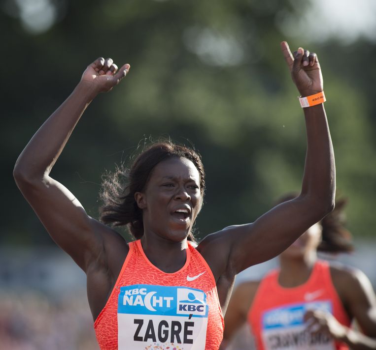 Anne Zagré snelt naar Belgisch record 100m horden | De Morgen