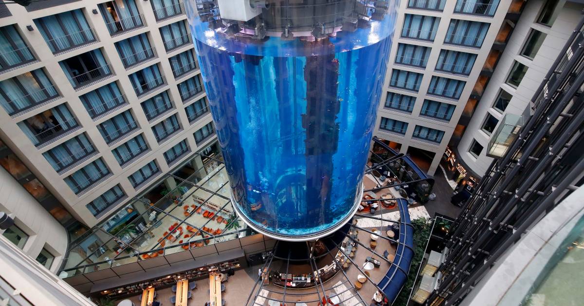 Ontploft aquarium in Berlijns hotel ‘was een tikkende tijdbom ...