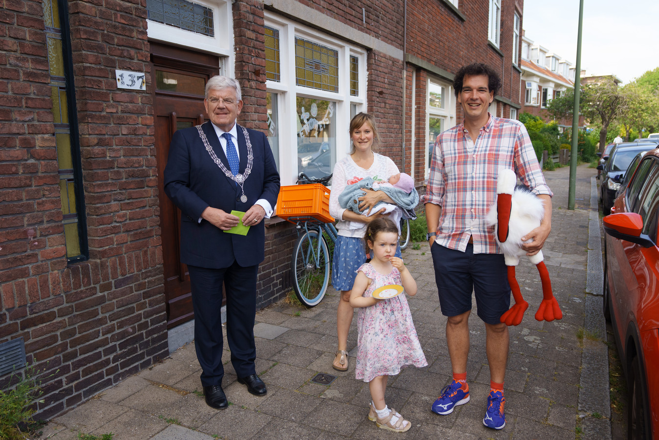 Den Haag groeit hard, heel erg hard: dit is Nanke, de 550.000ste ...