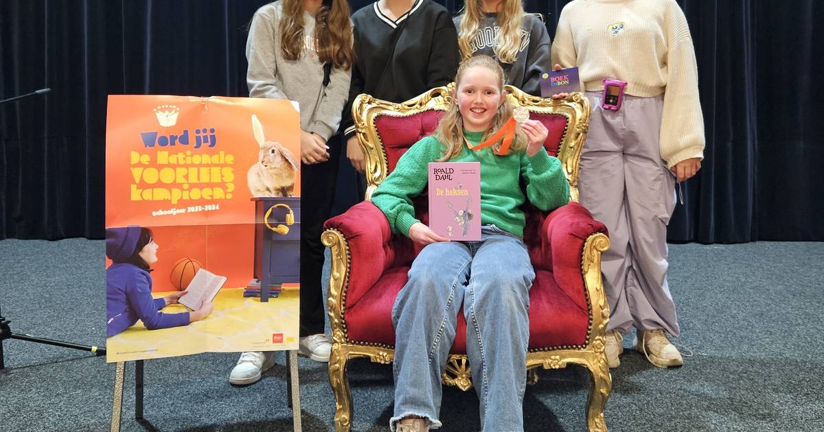 Anne-Sophie Scheffer is voorleeskampioen van Hattem | Hattem | destentor.nl