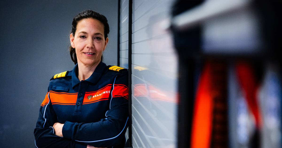 Caren Frentz ziet bordje van de Veiligheidsregio steeds voller worden ...