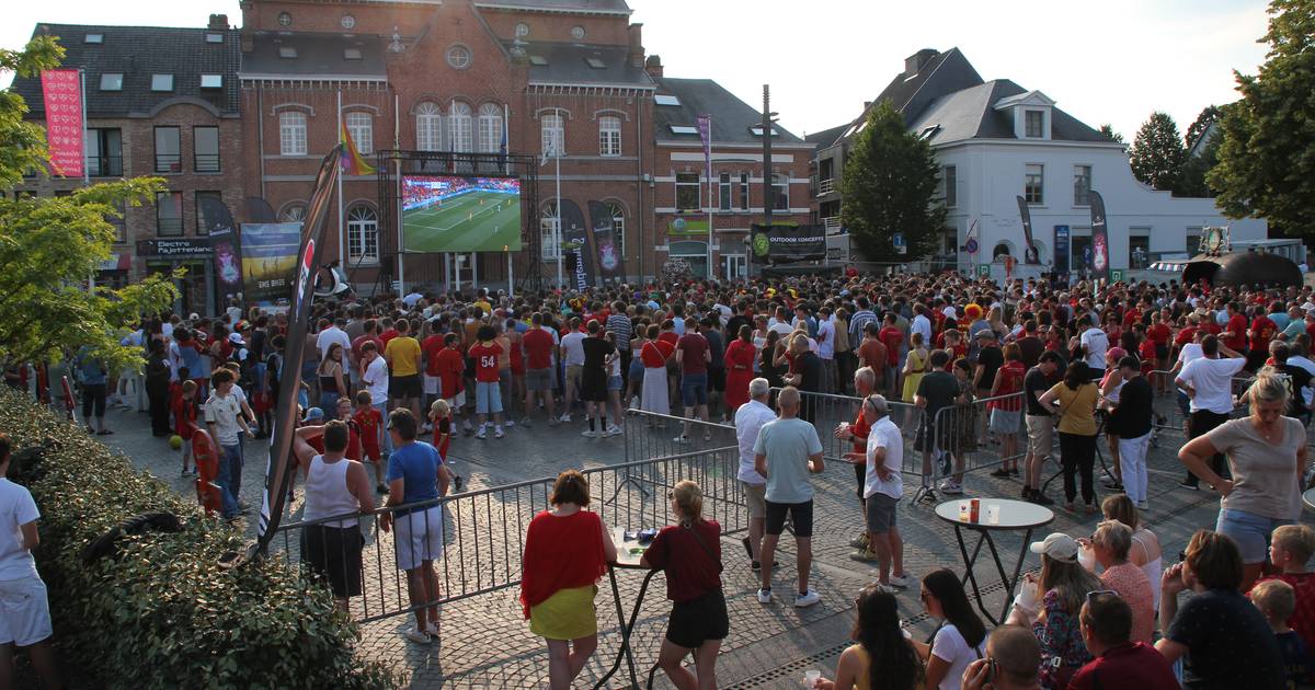 Ondanks gelijkstand, toch sfeervol voetbaldorp in Lennik | Lennik | hln.be