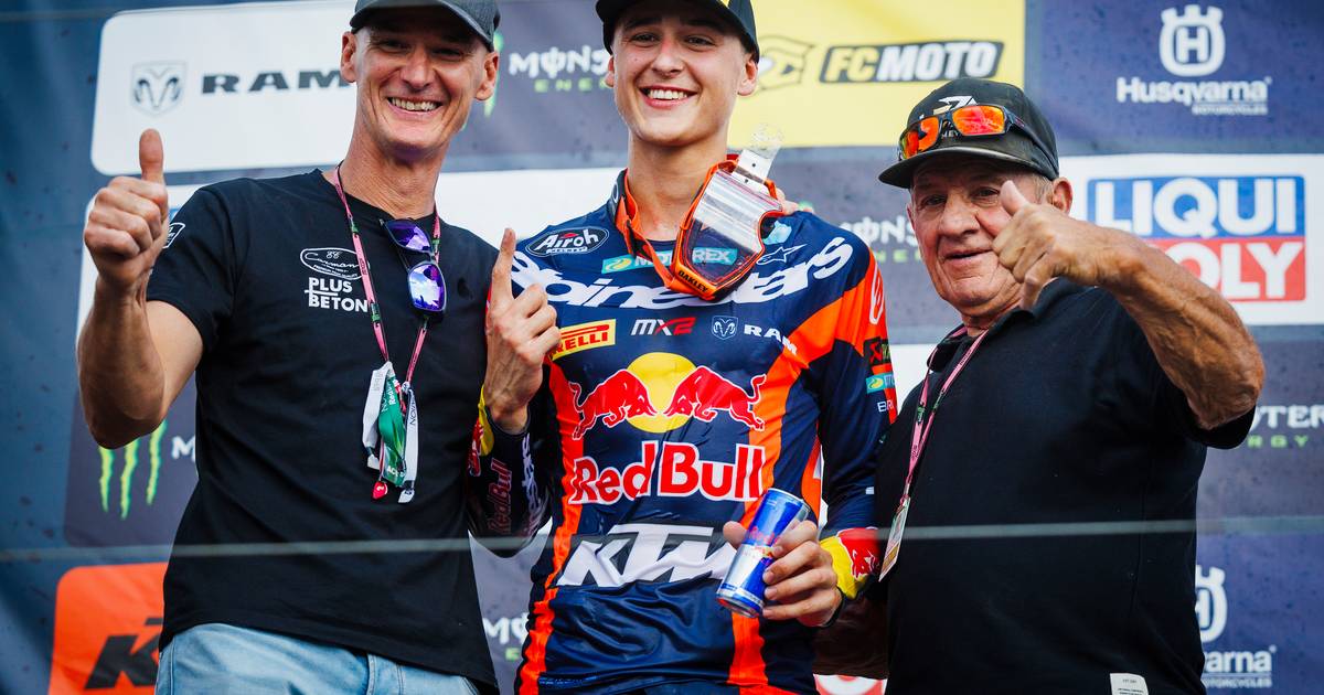 Eerste zege Liam Everts maakt papa Stefan (én opa Harry) emotioneel: “Een driegeslacht in de ...