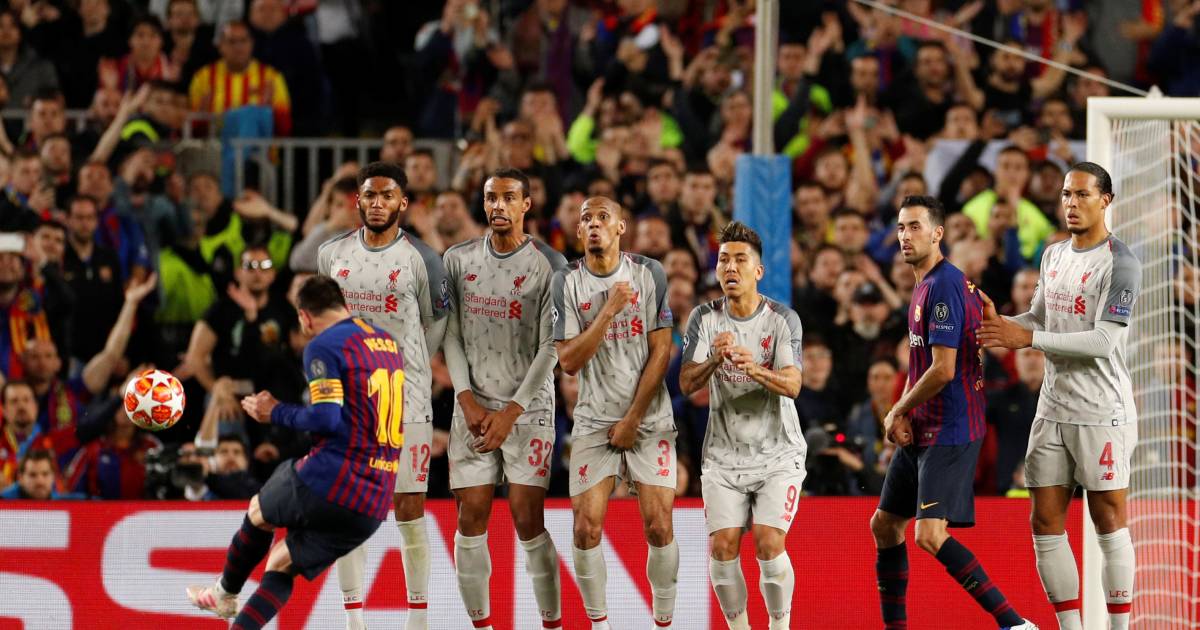 Messi's vrije trap tegen Liverpool verkozen tot mooiste Champions ...