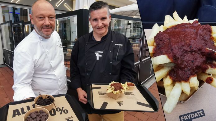 Wat dacht je van een pak frieten met Choclàtansaus? Chocolatier ...