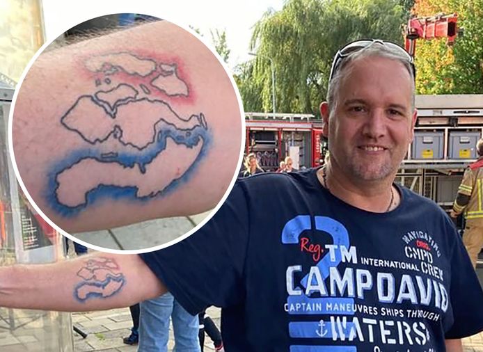 Deze Duitser heeft een wel heel bijzondere tatoeage: 'Ik ben daar echt ...